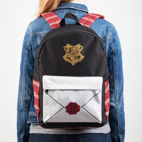 Warner Bros. | Bags | Harry Potter Hogwarts Letter Backpack Laptop Bag ...